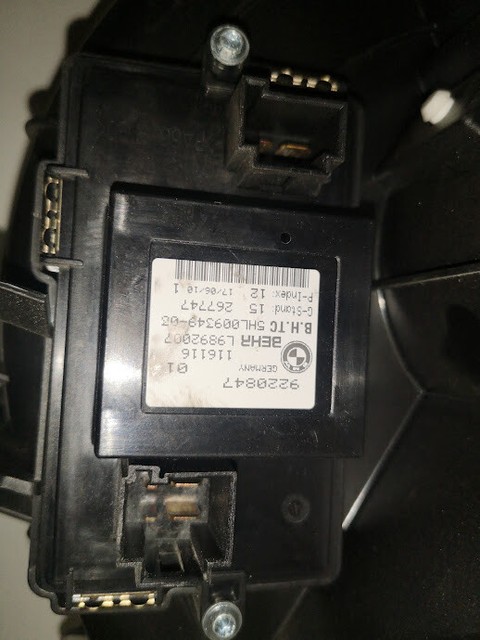 BMW 7 F01 Heater Fan Blower Resistor 64119220847 Genuine for sale ...