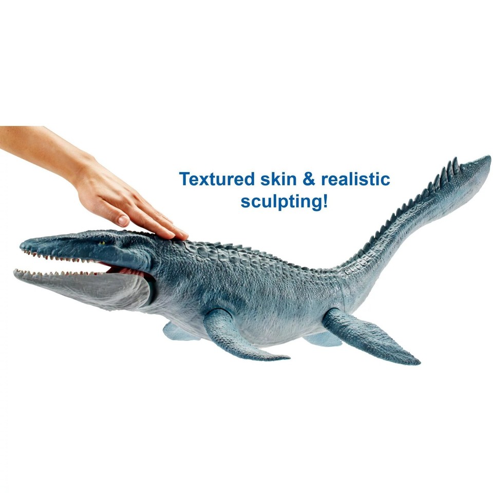 Jurassic World Real Feel Mosasaurus 887961590678| eBay