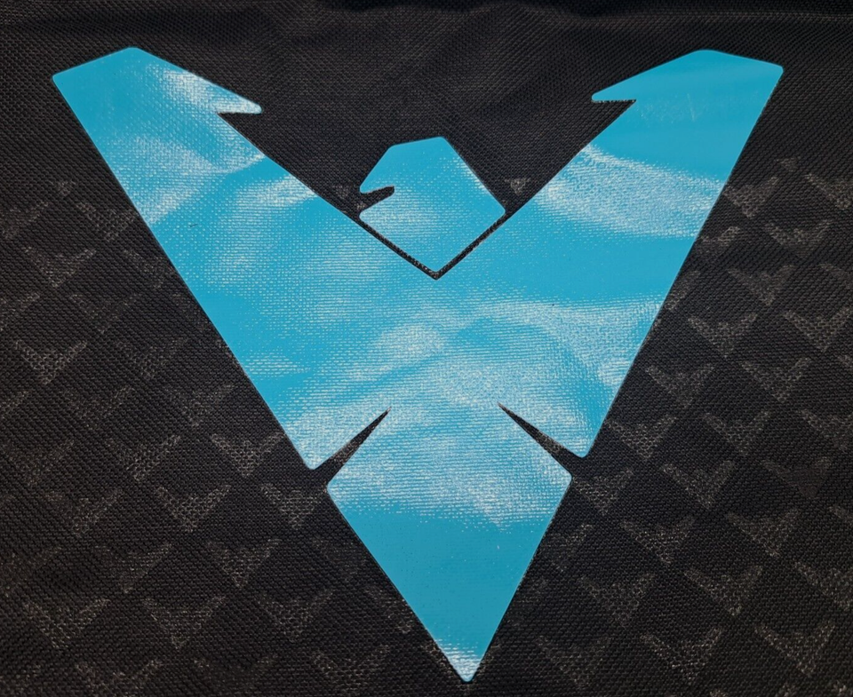 DC Batman Nightwing Drawstring Backpack Black/Blue AKA DIck Grayson ...