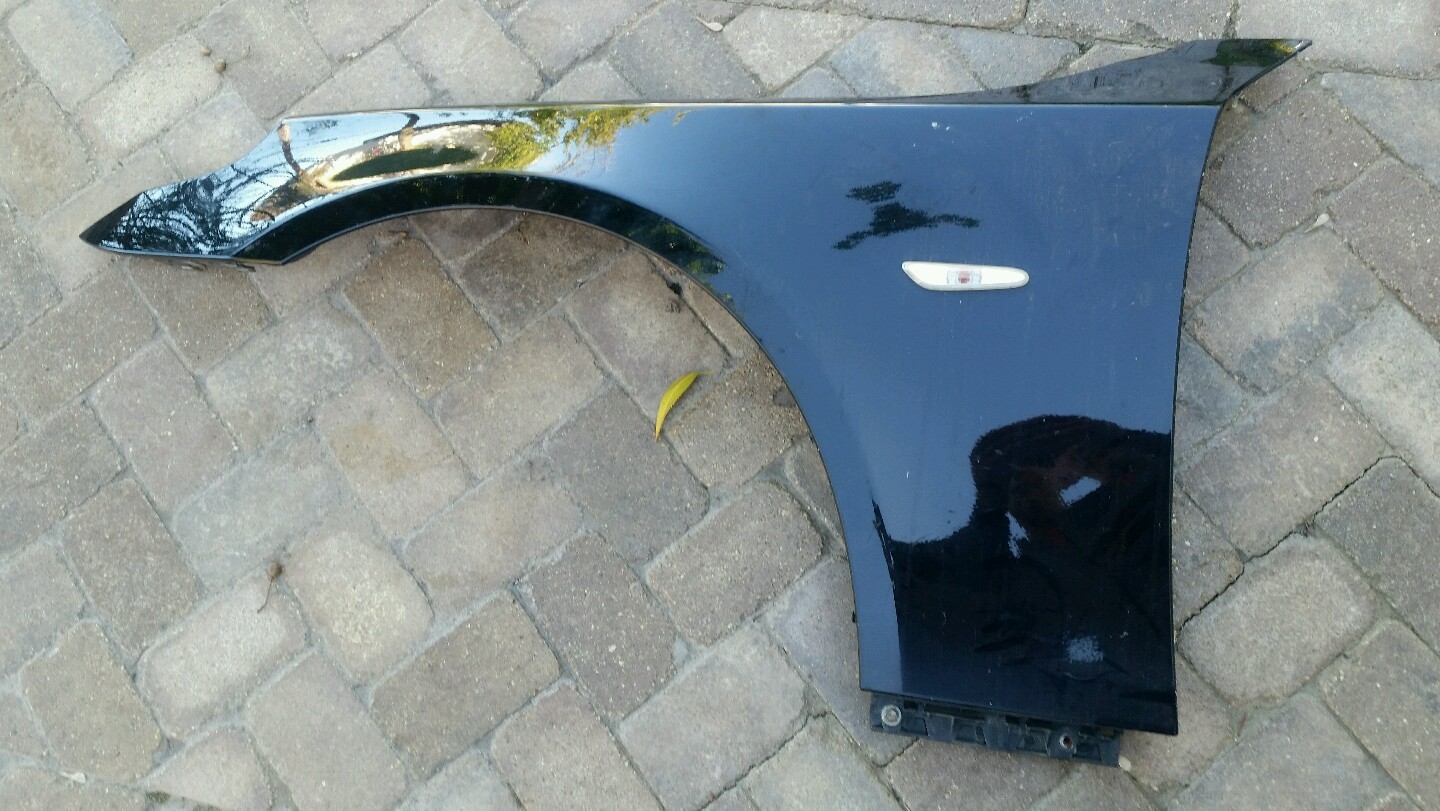 2004 2005 BMW 545I LEFT LH Driver Side FENDER BLACK E60 59141L Used ...