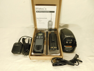 EF Johnson 51 ES SL 700/800mhz P25 Phase 1 Digital Portable radio with ...