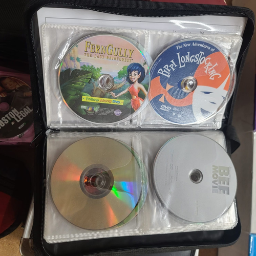 Huge DVD Collection – 11 Full Binders – Hundreds of Movies & TV Shows ...