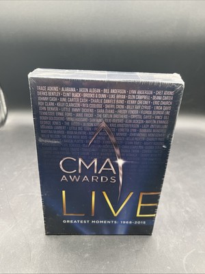 CMA Awards Live: Greatest Moments 1968-2015 (DVD, 10-Disc Set) New ...