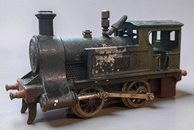 Rare Vintage Gebruder Bing Live Steam Locomotive No 3410 0-4-0 O Gauage ...