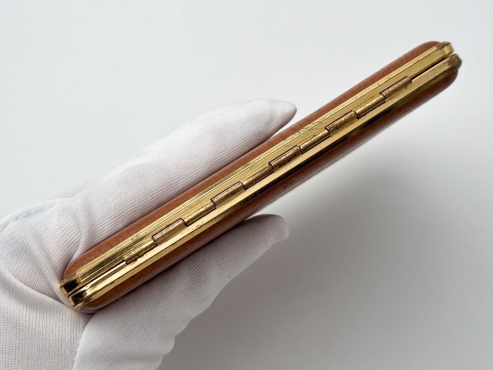 Cigarette Case Brown Vintage Large Smoking Box Collectible Tobacciana ...