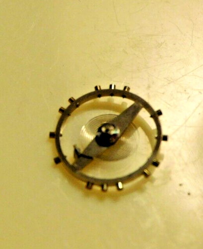 BENRUS DN PART # 721 COMPLETE BALANCE WHEEL (BROKEN STAFF) | eBay