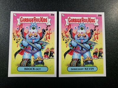 Gene Simmons KISS Rock and Roll All NightSpoof Garbage Pail Kids 2 Card ...