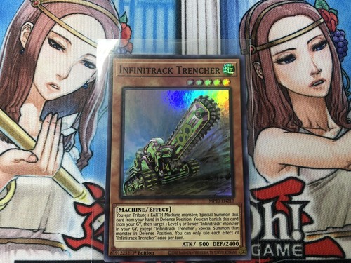 yugioh Infinitrack Trencher super rare 1st edition MP20-EN210 | eBay