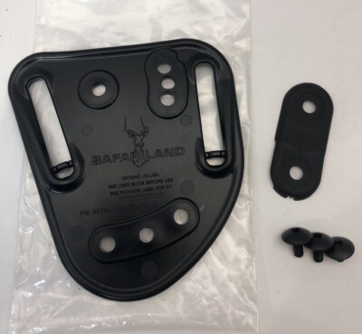 Safariland Belt Loop 567BL Black 3 Hole Pattern Holster 1.5" Belt | eBay