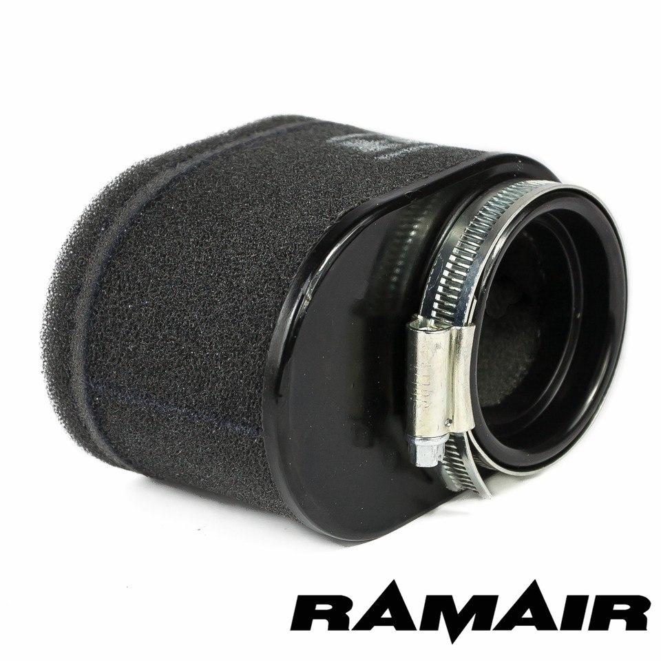 Ramair 55mm High Flow Performance Motorcycle Race Foam Pod Oval Air ...