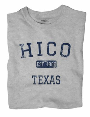 Hico Texas TX T-Shirt EST | eBay