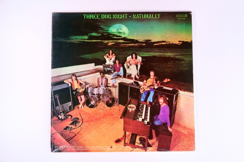 THREE DOG NIGHT ~ NATURALLY ~ INCLUDES POSTER ~ STILL FACTORY SEALED ...