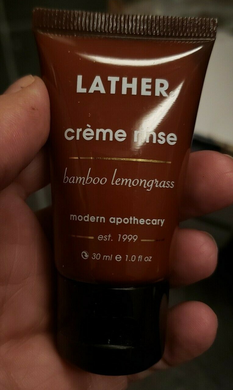 Modern Apothecary Lather Moisturizer Bamboo Lemongrass CREME RINSE 1 oz ...