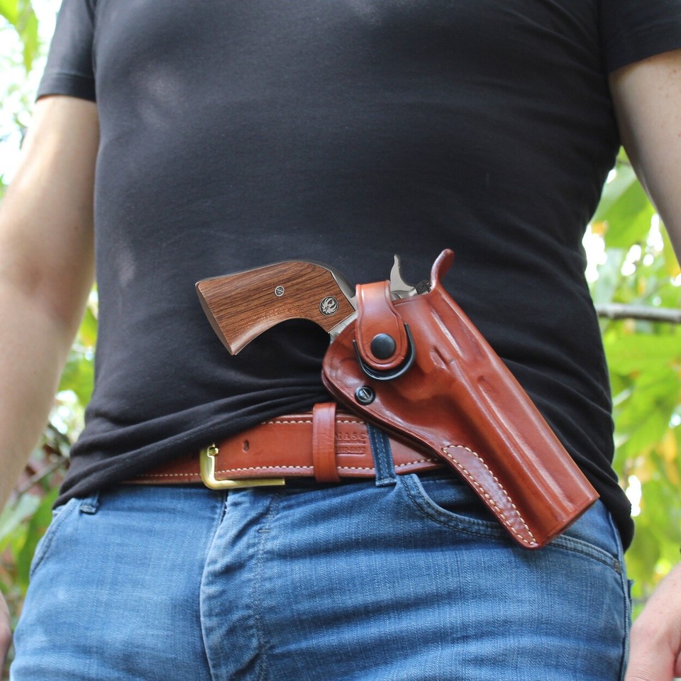 Revolver Holster Fits, Ruger Single Six Series 22 LR/22 WMR 5.5"Barrel ...