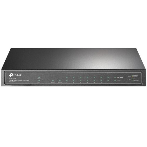 TP-Link TL-SG1210P 10-Port Gigabit Desktop Switch with 8-Port PoE | eBay