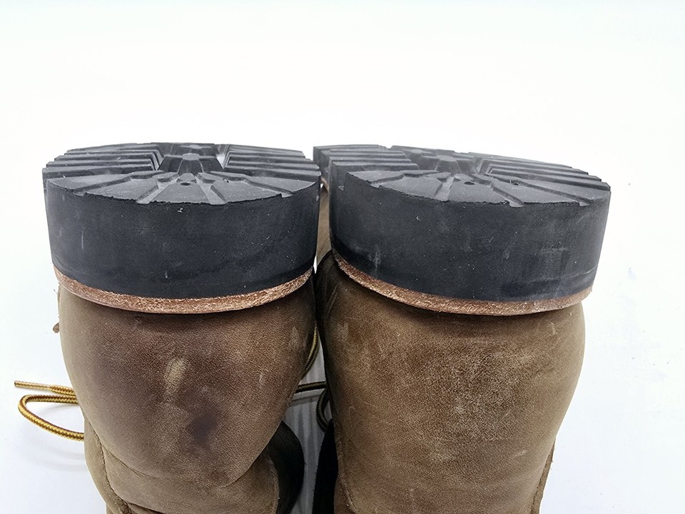 The Origin Boots Bison Hand Crafted Leather Mens Work Boots Mens Size ...