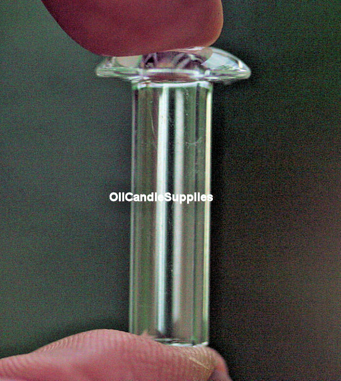 10 Glass Oil Candle Wick Tubes | 8" Fiberglass Wicks | Glass Wick Tubes ...