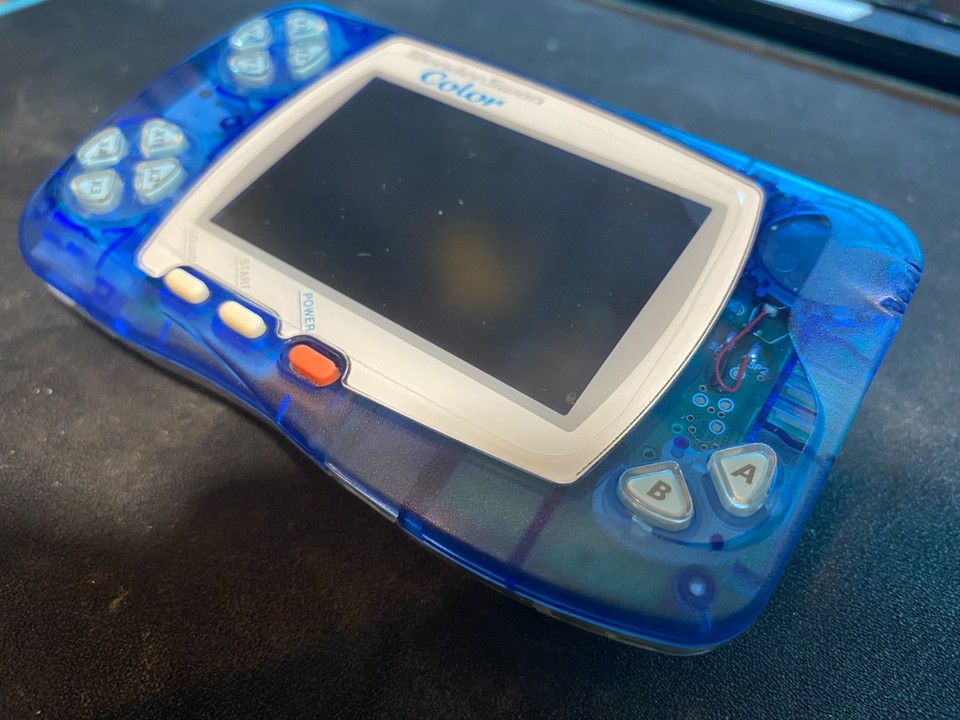 Bandai Wonderswan Color - Clear Blue, Tested (Working), As-Is | eBay