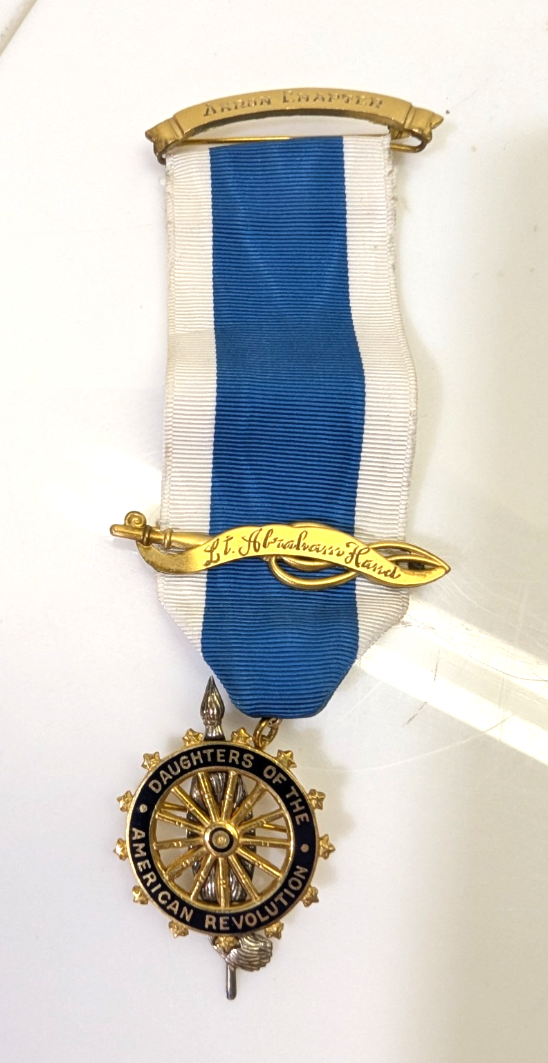 Daughters of the American Revolution DAR Akron Ohio Chapter Ribbon ...