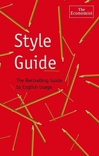 THE ECONOMIST STYLE GUIDE: 9TH EDITION - Hardcover **Mint Condition ...