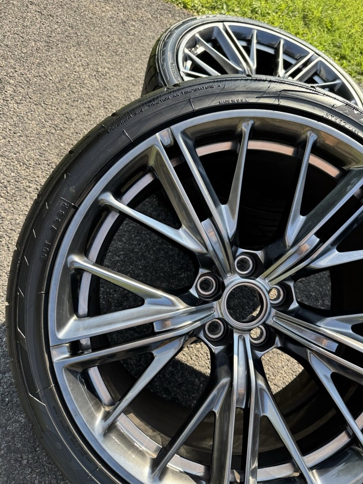 20" Chevy Camaro ZL1 OEM staggered wheels rims 5773 5774 tires | eBay