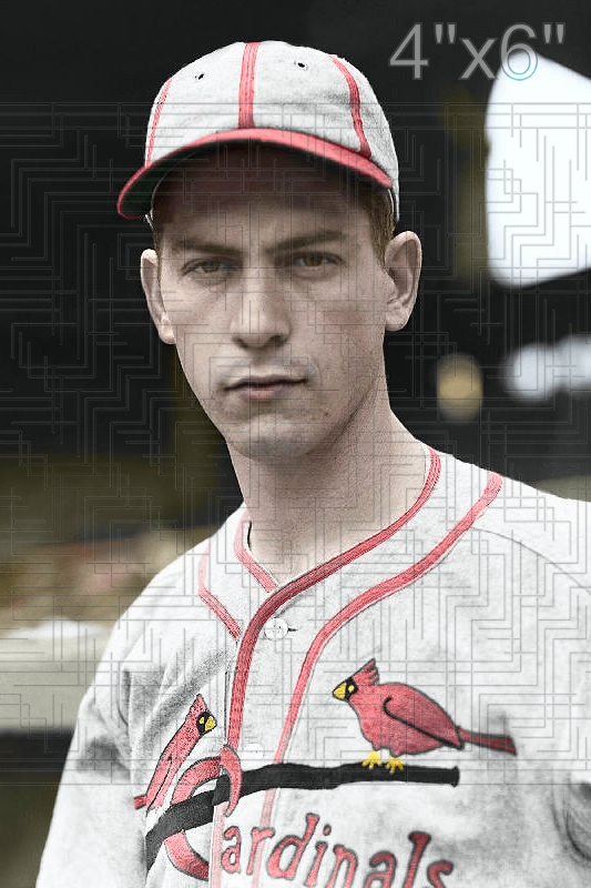 Max Macon - 1938 St. Louis Cardinals - choose a style - colorized print ...