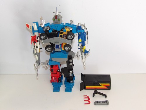 TRANSFORMERS ZYBOTS MULTIFORCE GIANT ROBOT COMBINER REMCO FROM GIFT SET ...