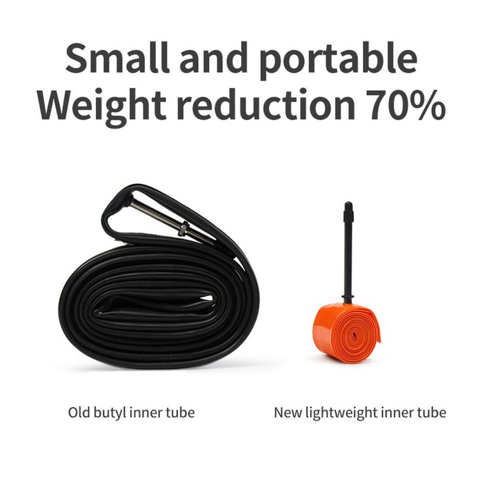 4PCS Ultralight Bicycle TPU Inner Tube 700x18/32C Road Bike 45/65/85mm ...