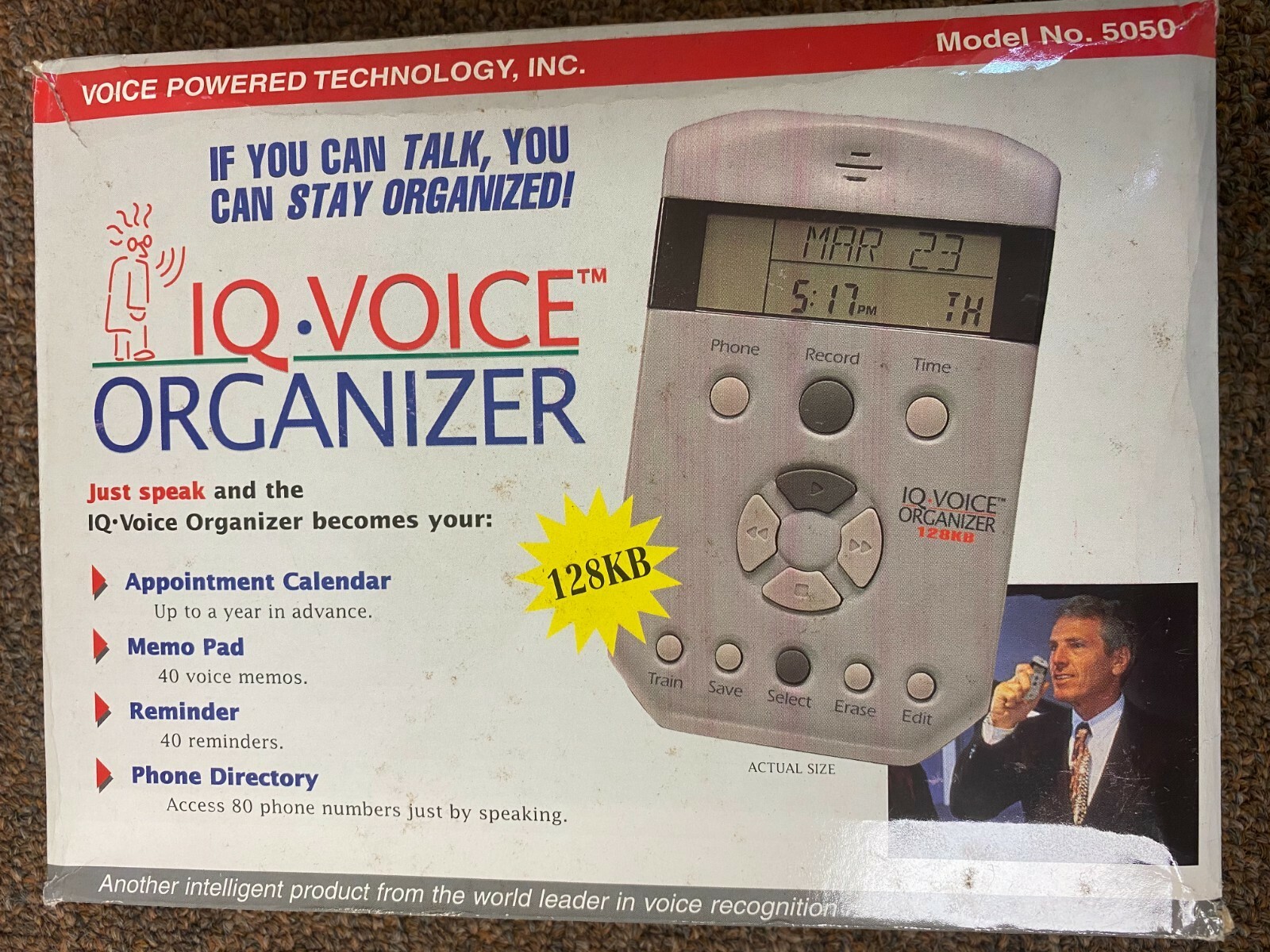 IQ VOICE ORGANIZER MODEL 5050 128KB | eBay