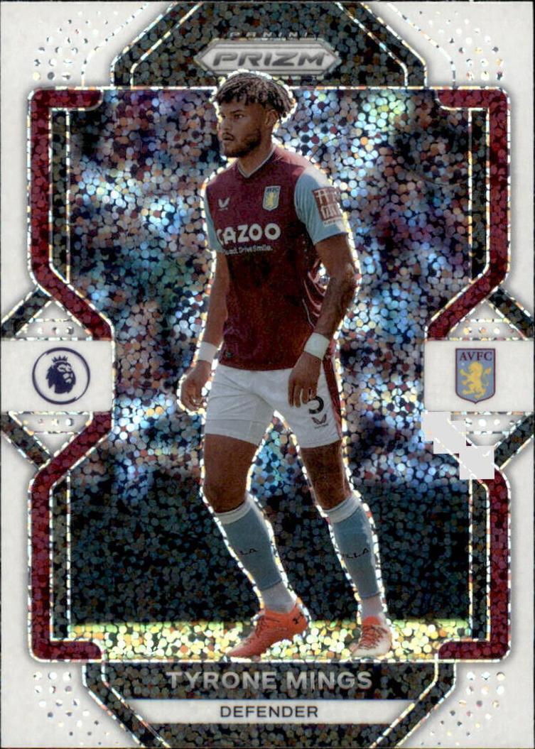 2022-23 Panini Prizm Premier League - Tyrone Mings #281 White Sparkle ...