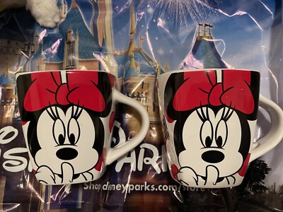Disney Minnie Mouse "Shhh.. I'm Taking a Time-Out" Red/White Coffee Mug ...