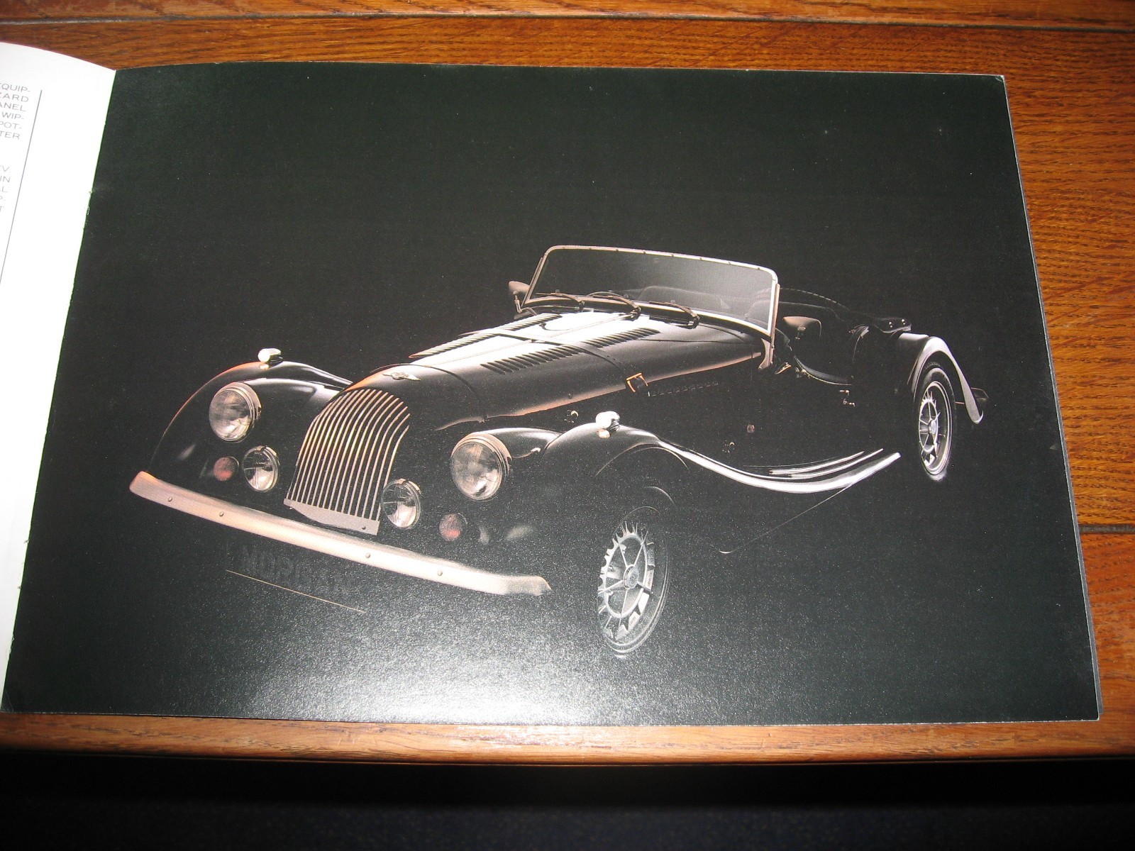 1987 Morgan plus eight, car sales brochure, | eBay UK