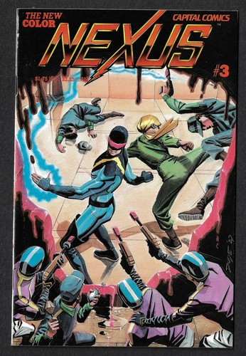 Nexus #3 1983 Steve Rude Cover Capital Comics C3360 | eBay