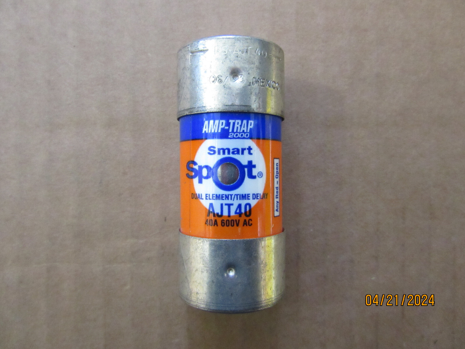 Amp-Trap AJT40 Smart Spot Fuse 40A 600V New | eBay