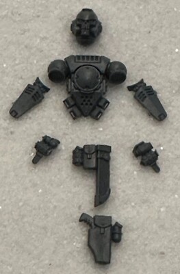 Space Marine Reivers 40K backpack Grav Shutes Primaris Head pouches ...