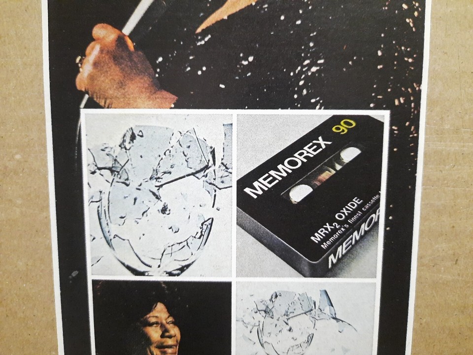 1978 Memorex Cassette Tape Magazine Ad Ella Fitzgerald | eBay