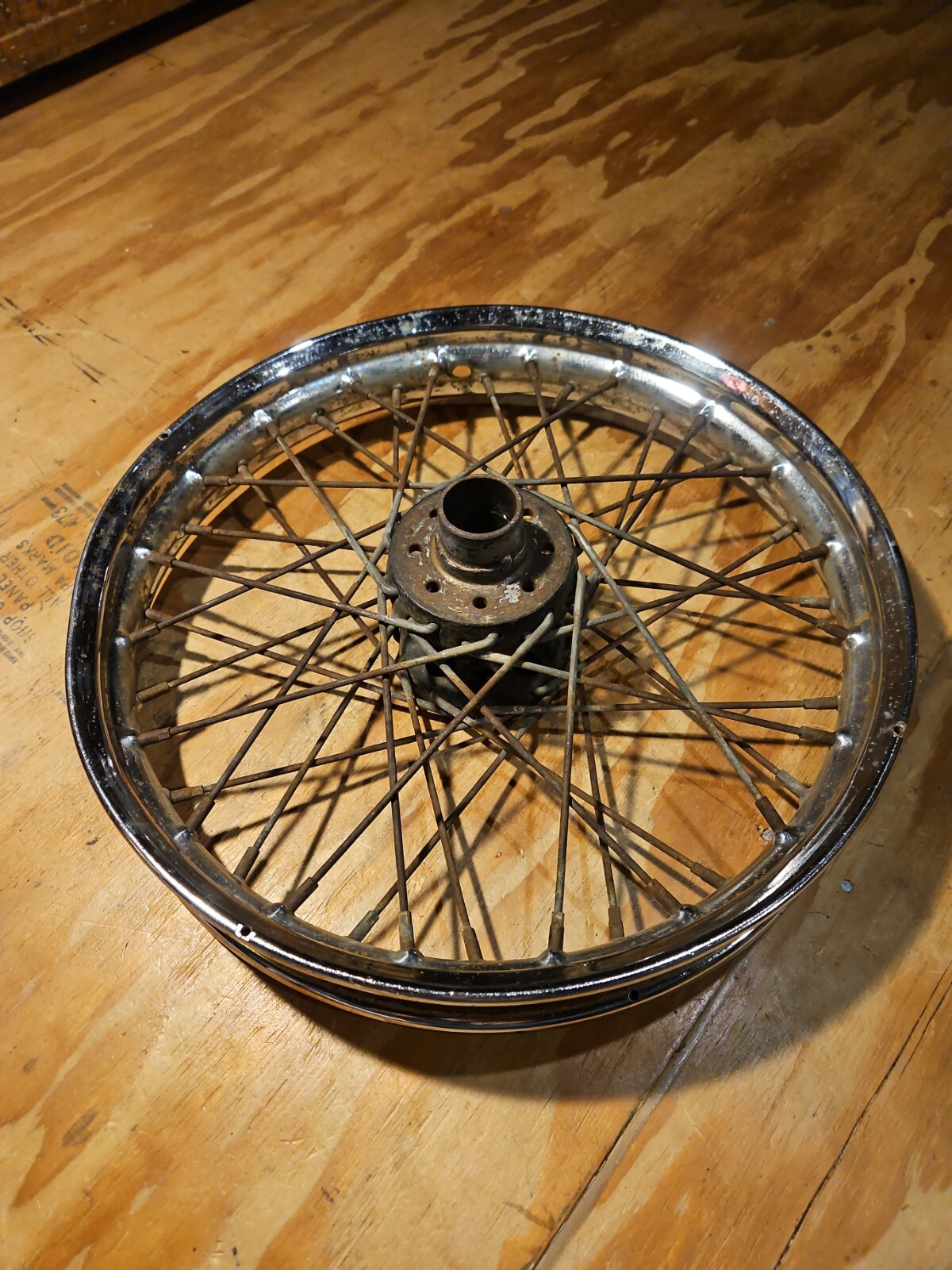 Harley Davidson 18 Inch Rear Wheel (Dented Rim) | eBay