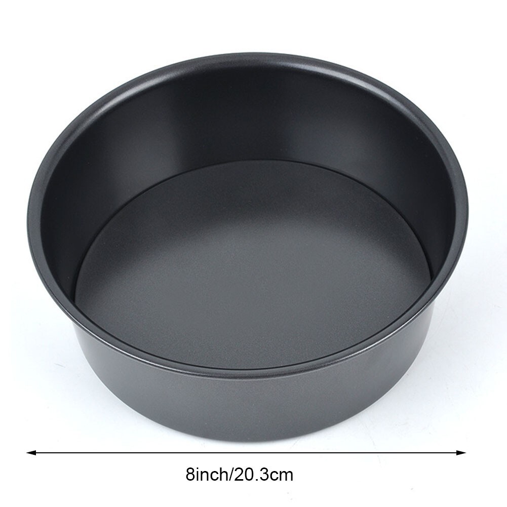 Black Color Alloy Chiffon Cake Pan Removable Bottoms for Easy Cleaning ...