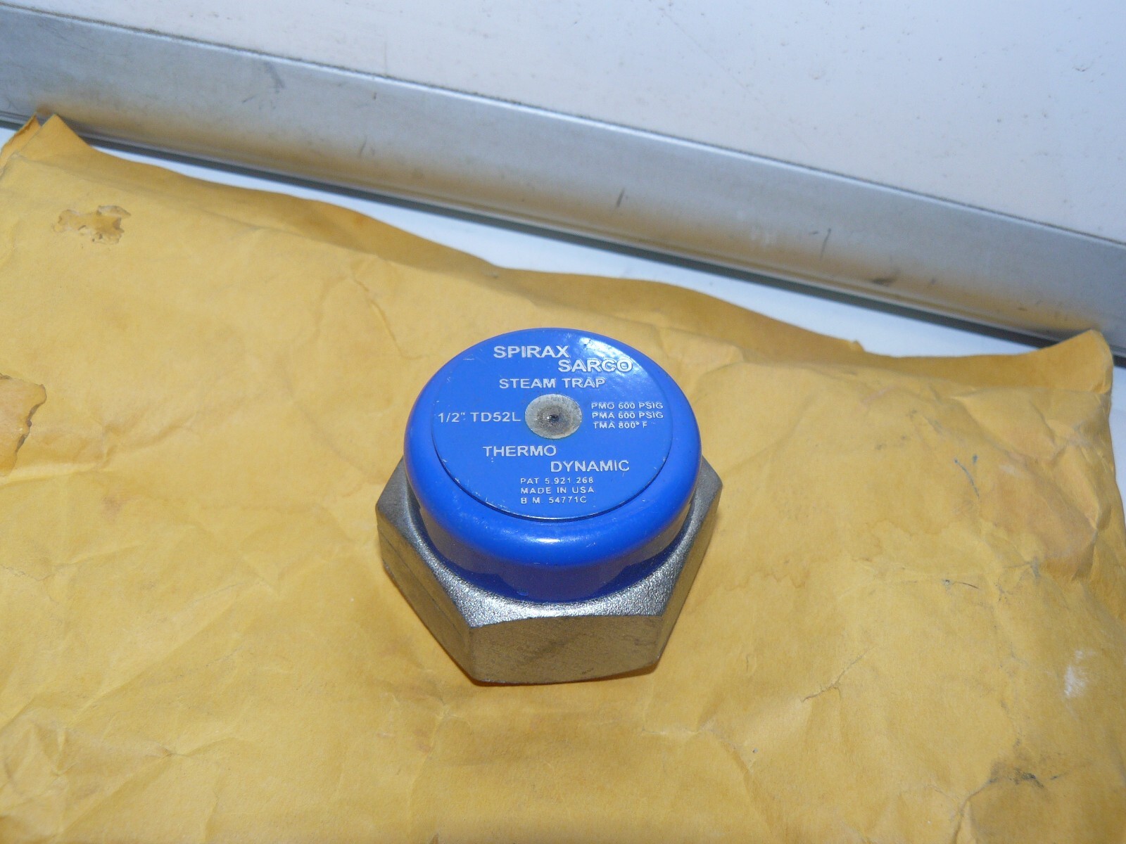 Spirax Sarco 70505 Replacement Cap 600PSI 1/2" TD52L Thermodynamic ...