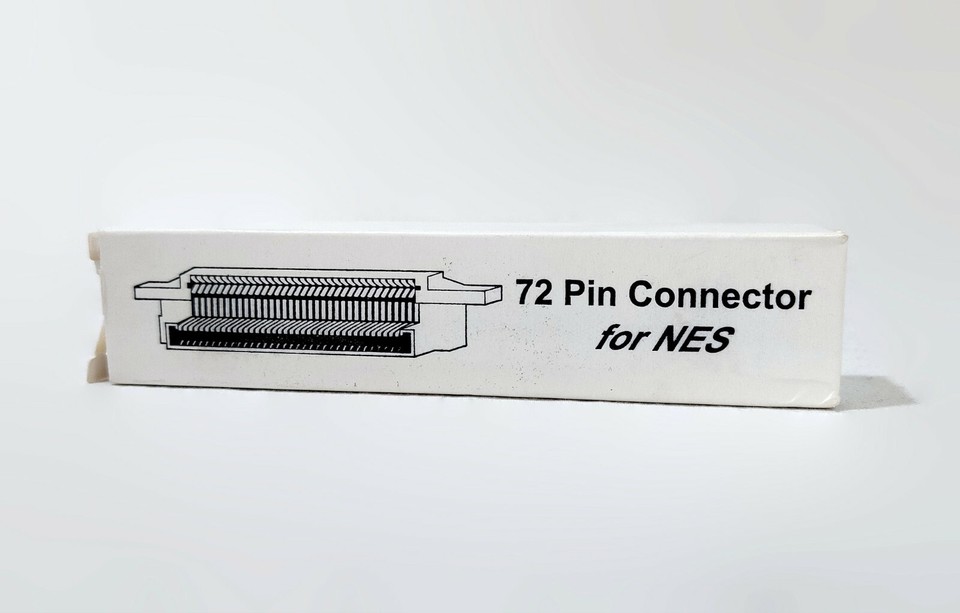 NEW 72 Pin Connector Replacement Cartridge Slot for Nintendo NES ...