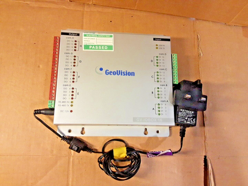 GEOVISION GV-IO Box 16 Ports INTEGRATING MODULE + PSU ONLY | eBay