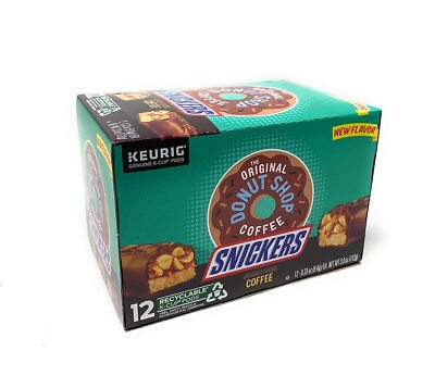 The Original Donut Shop Coffee Snickers Keurig K-Cup Pods - 12 count | eBay