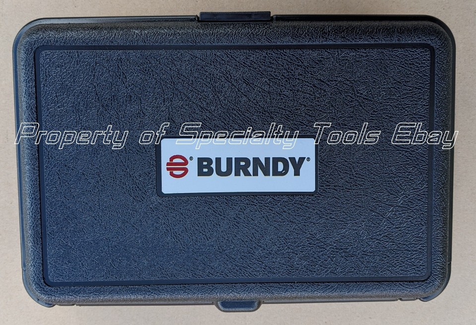 Burndy UDIEKITCU crimper crimping 15pc U crimp Stainless Steel die set ...