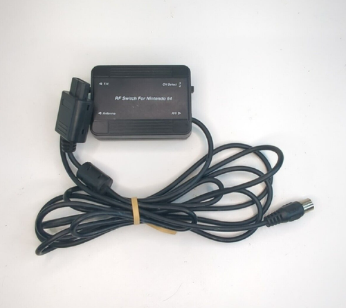 Nintendo 64 N64 RFU Adapter Performance AV Cable Cord | eBay
