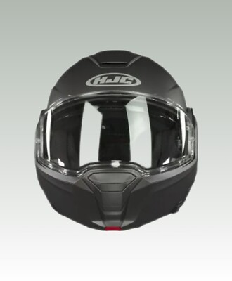 HJC I100, Matt Titanium Modular Motorcycle Helmet With Quick Release ...