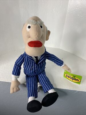 Muppets Vision 3D Statler Plush Doll Toy Grumpy Old Men With Tag | eBay