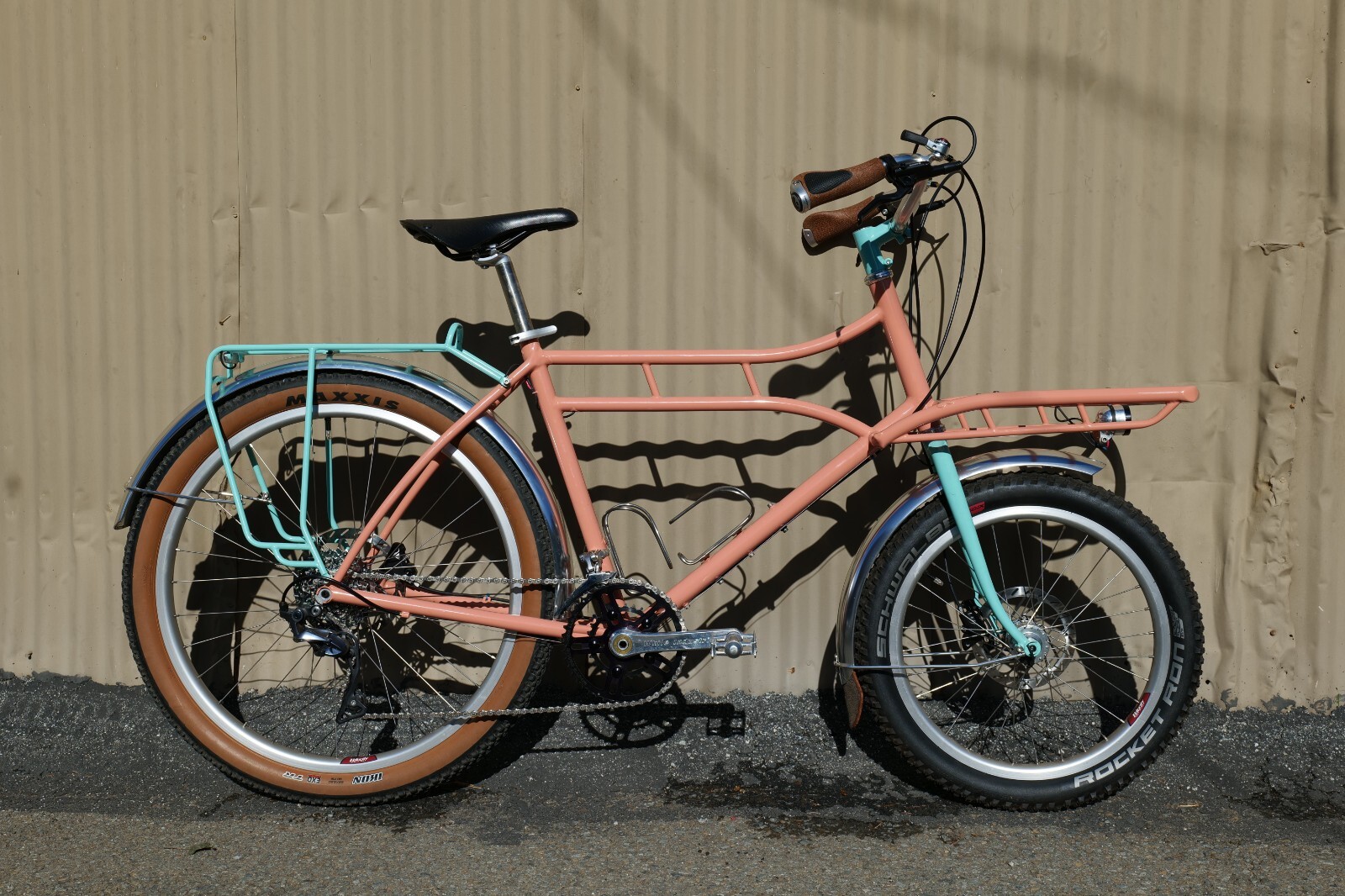 Frances Cycles Custom Steel Platypus Cargo Bike Made In Santa Cruz | eBay