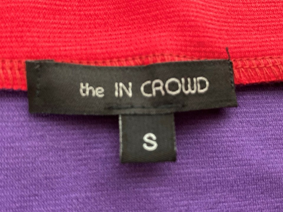 PacSun Skirt Red Purple Size Small "The In Crowd" Short Hot Sexy ...