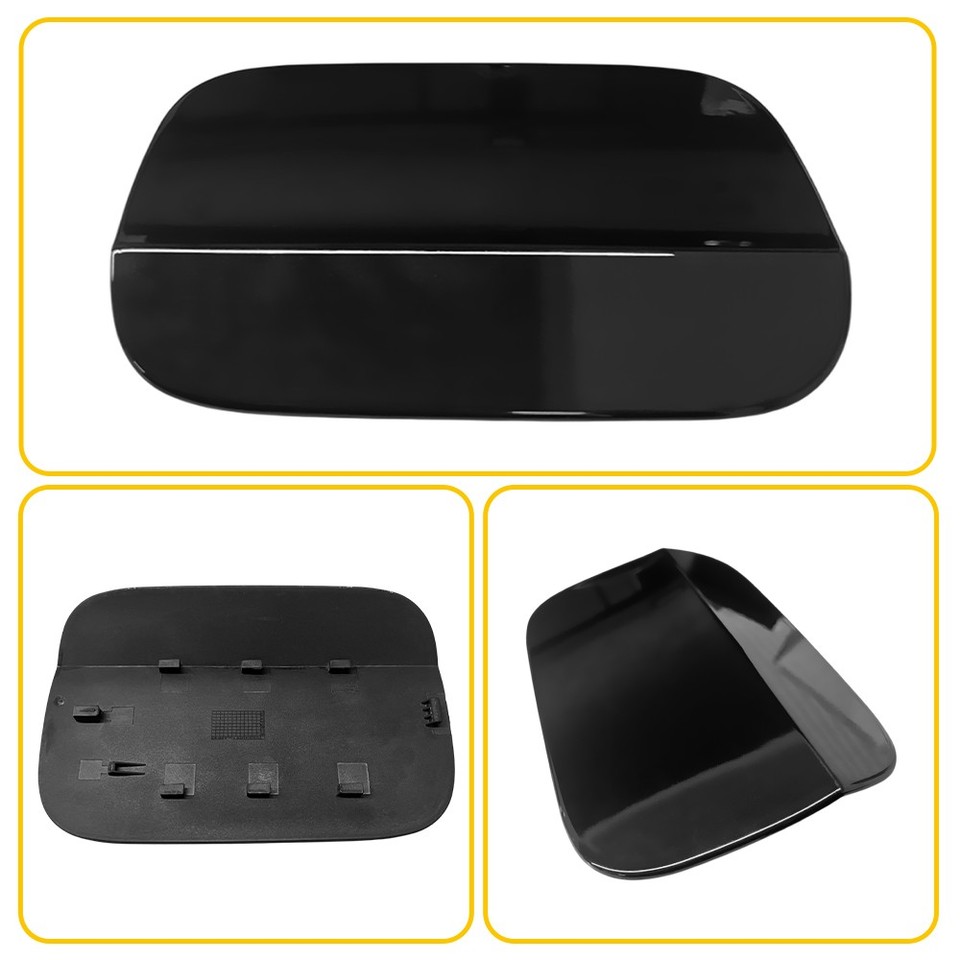 Black Fuel Gas Filler Cover 561809857 Cap For 2012-17 2018 VW ...