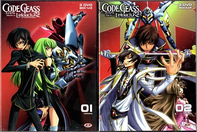 Code Geass: Lelouch of the Rebellion R2 2 Box 6 dvd ed. Dynit | eBay